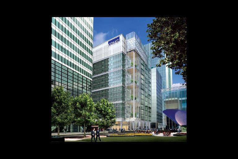 A comforting vision of L: KPMG in Canary Wharf | News | Building